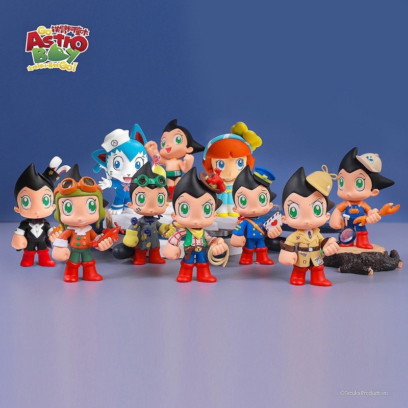 Win 1 Concubine Atomic Rat Astro Boy Retro Career Series Blind Box ...
