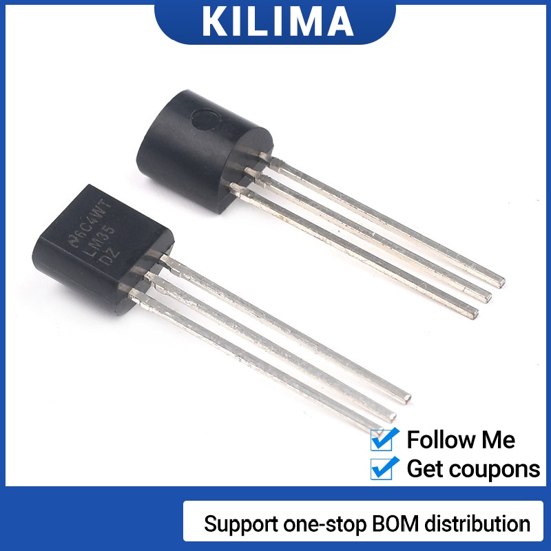 Original LM35DZ TO-92 LM35 TO92 LM35D Precision Centigrade Temperature ... Original LM35DZ TO-92 LM35 TO92 LM35D Precision Centigrade Temperature ...