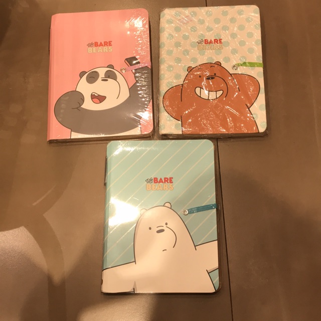 We BARE BEARS MINISO BOOK | Shopee Philippines