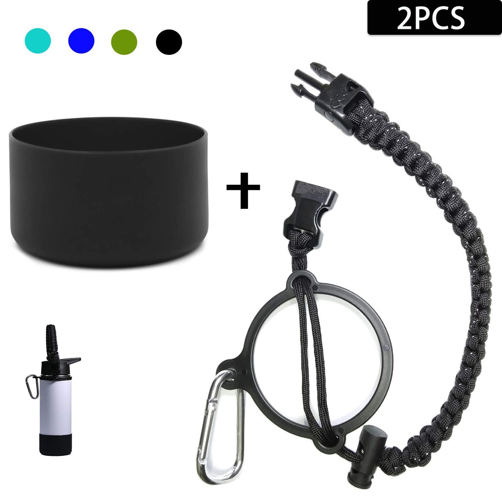 Protective Bottom Silicone Boot Cover And Paracord Handle Set For 12-24 ...