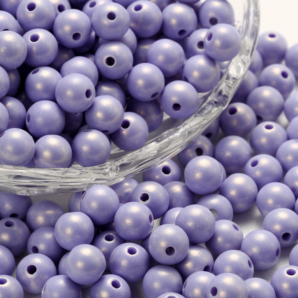 St.Kunkka 100Pcs 6 8 10 12Mm Dream Macaron Color Acrylic Beads Loose ...