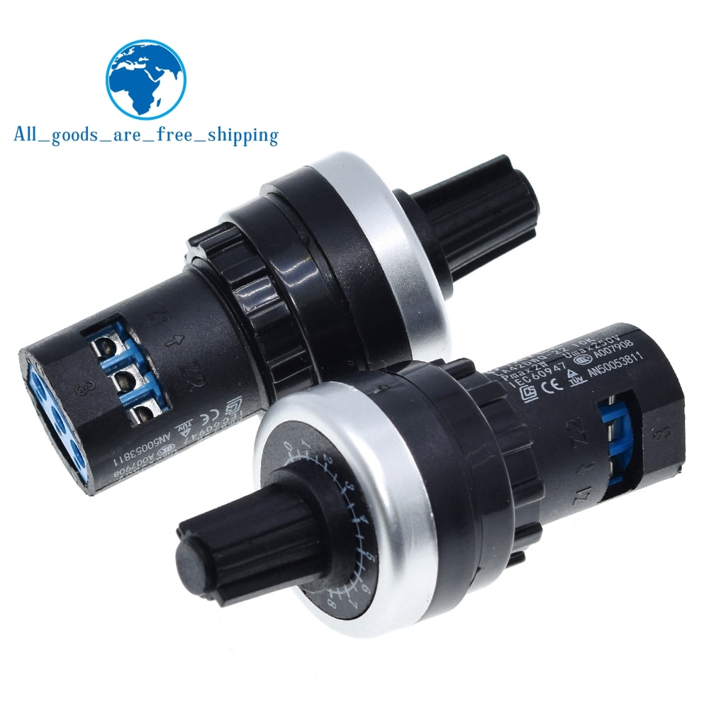 LA42DWQ-22 1K 2K 3K 5K 10K 20K 50K 100K 200K 500K22mm Diameter Pots ...