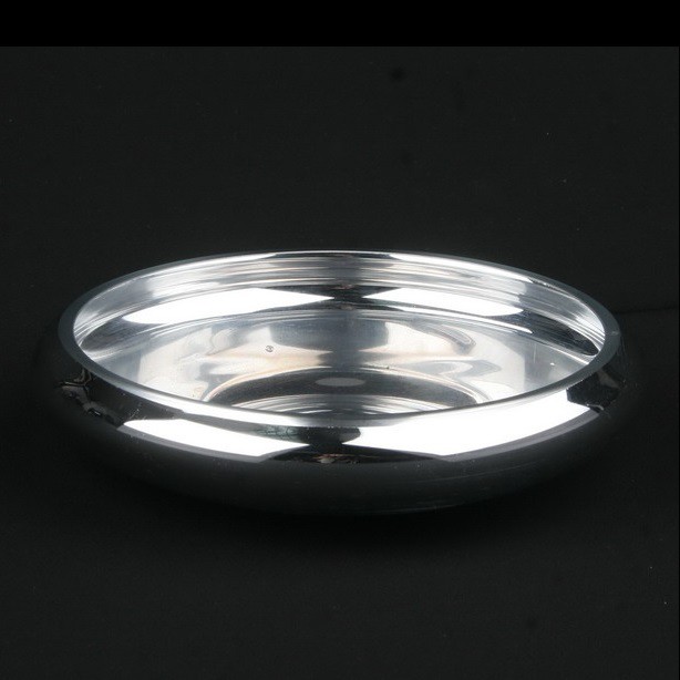 Silver Glass Basin Shallow Shape For Flowers | Shopee Philippines