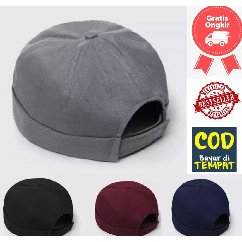 Miki Hat/Kopiah Hat/Hijrah Gaul Cap | Shopee Philippines