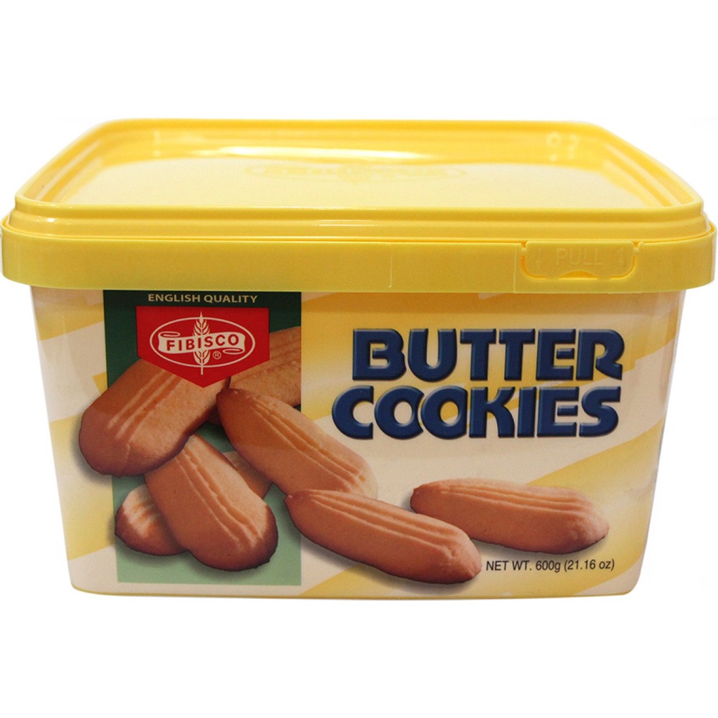 Fibisco Butter Cookies 600g | Shopee Philippines