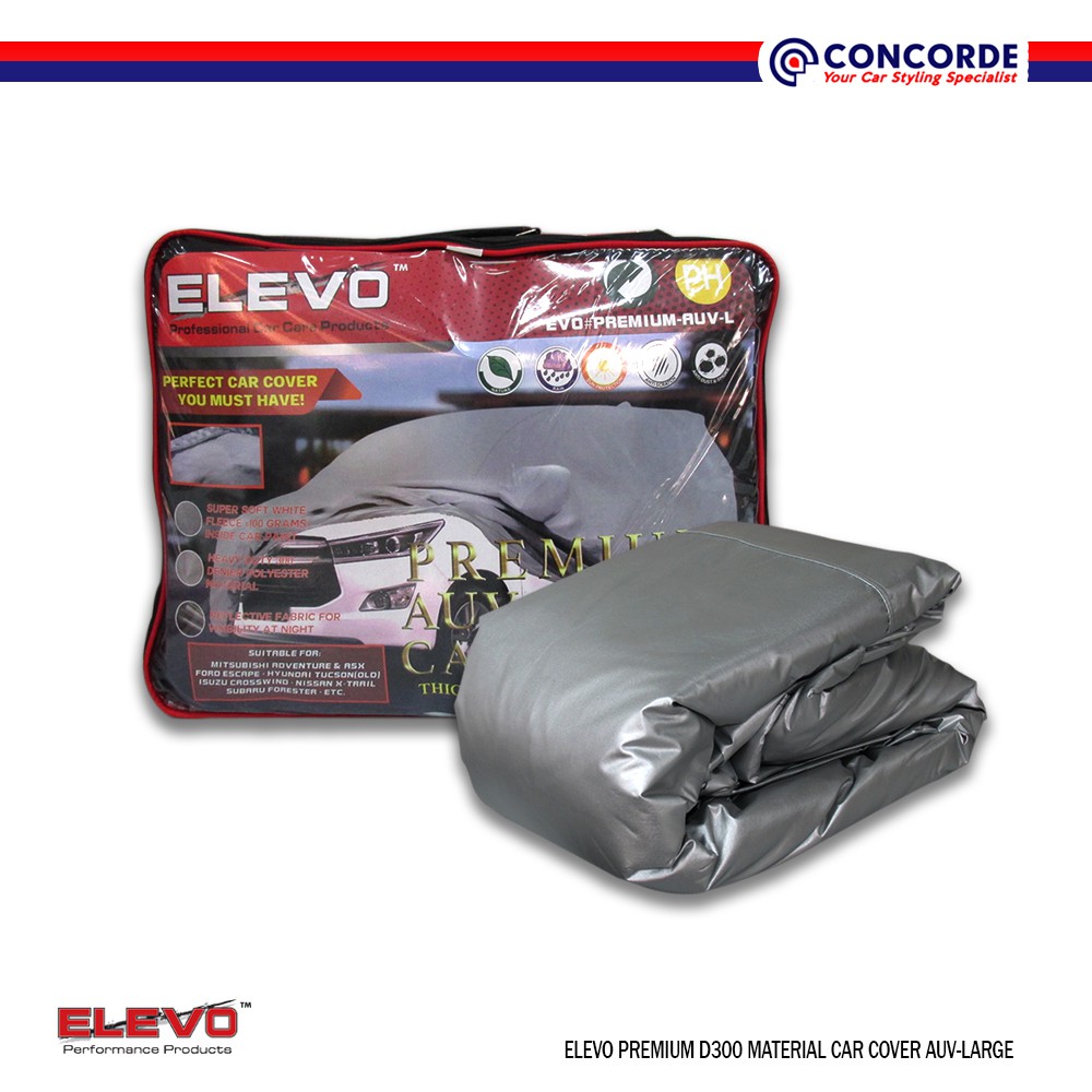 Concorde Elevo Premium D300 Car Cover AUV Large For Innova, Rav-4 (Old ...