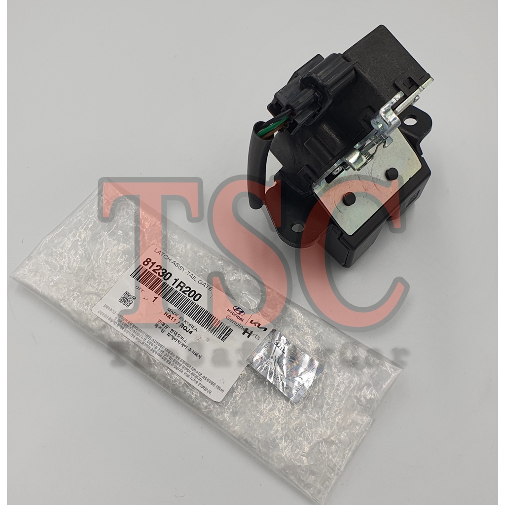 ORIGINAL Trunk Latch Tail Gate Latch Hyundai Accent Hatchback Part No ...