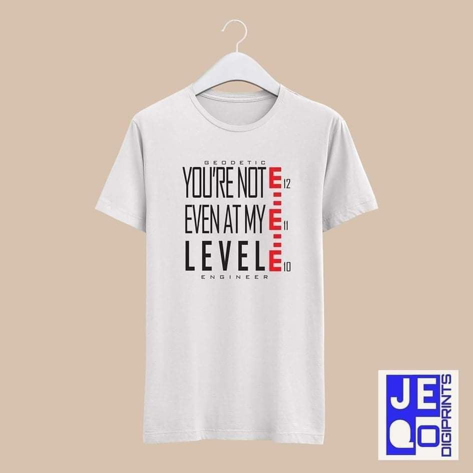 GE THEMED SHIRT (LEVEL) | Shopee Philippines