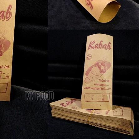 Big Chocolate KEBAB Paper - KEBAB Packaging 100pcs | Shopee Philippines