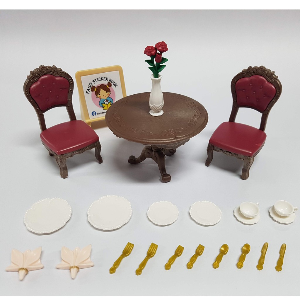 Sylvanian Town Chic Dining Table Set | Shopee Philippines