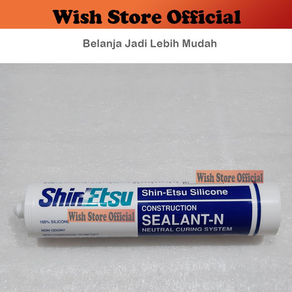 Glass Glue / Aquarium / Silicone Sealant / Car / Construction Shinetsu Shin-etsu Original ...