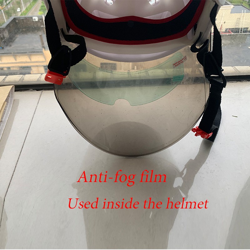Helmet Rainproof [Local Shipping] Film Anti-Fog Film anti-fog helmet ...