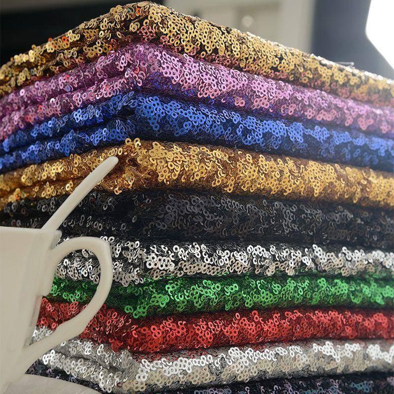 130*50CM Sequin Fabric DIY Clothing Bag Materials | Shopee Philippines