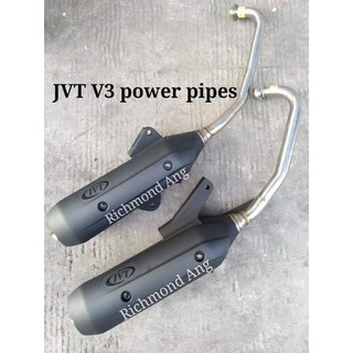 JVT Racing Power Pipe Muffler V3 Version 3 Aerox Nmax V1 2019 155 Mio i ...