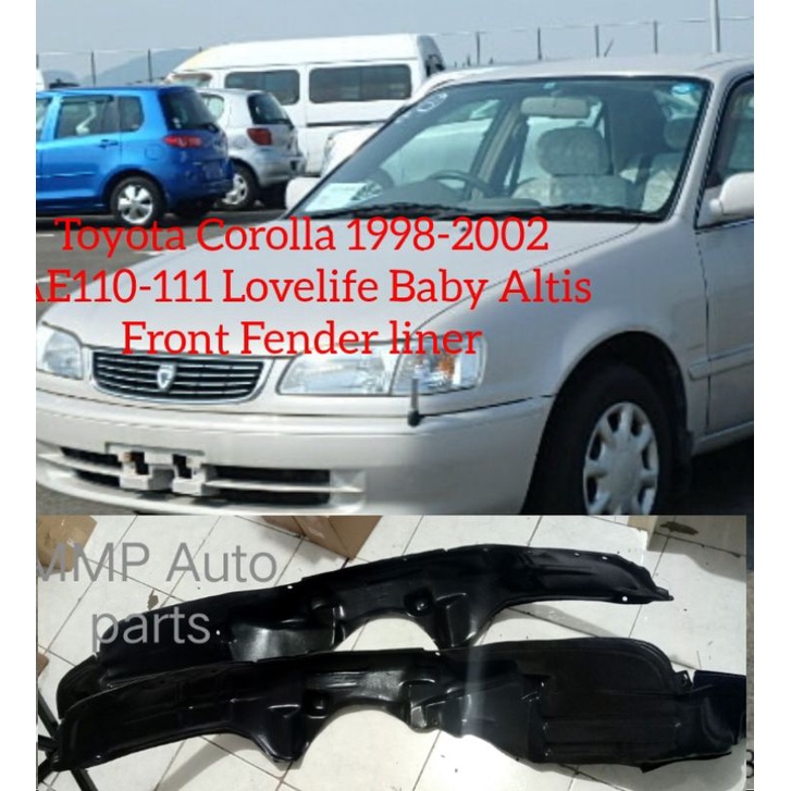 Ae110 Ee111 Front Fender Liner for Toyota Corolla LoveLife model 1997 ...