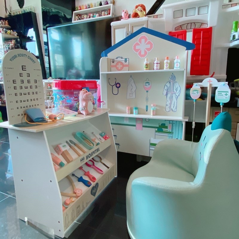 Wooden Pretend Play Hospital Set for Kids / Doctor Set for kids ...