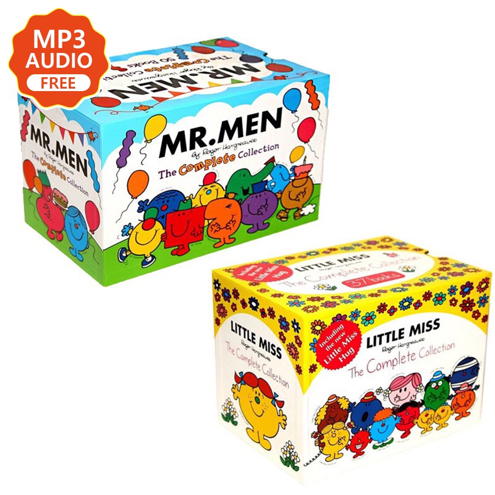Little Miss Mr Men Book Set Children English Story Picture Book ...
