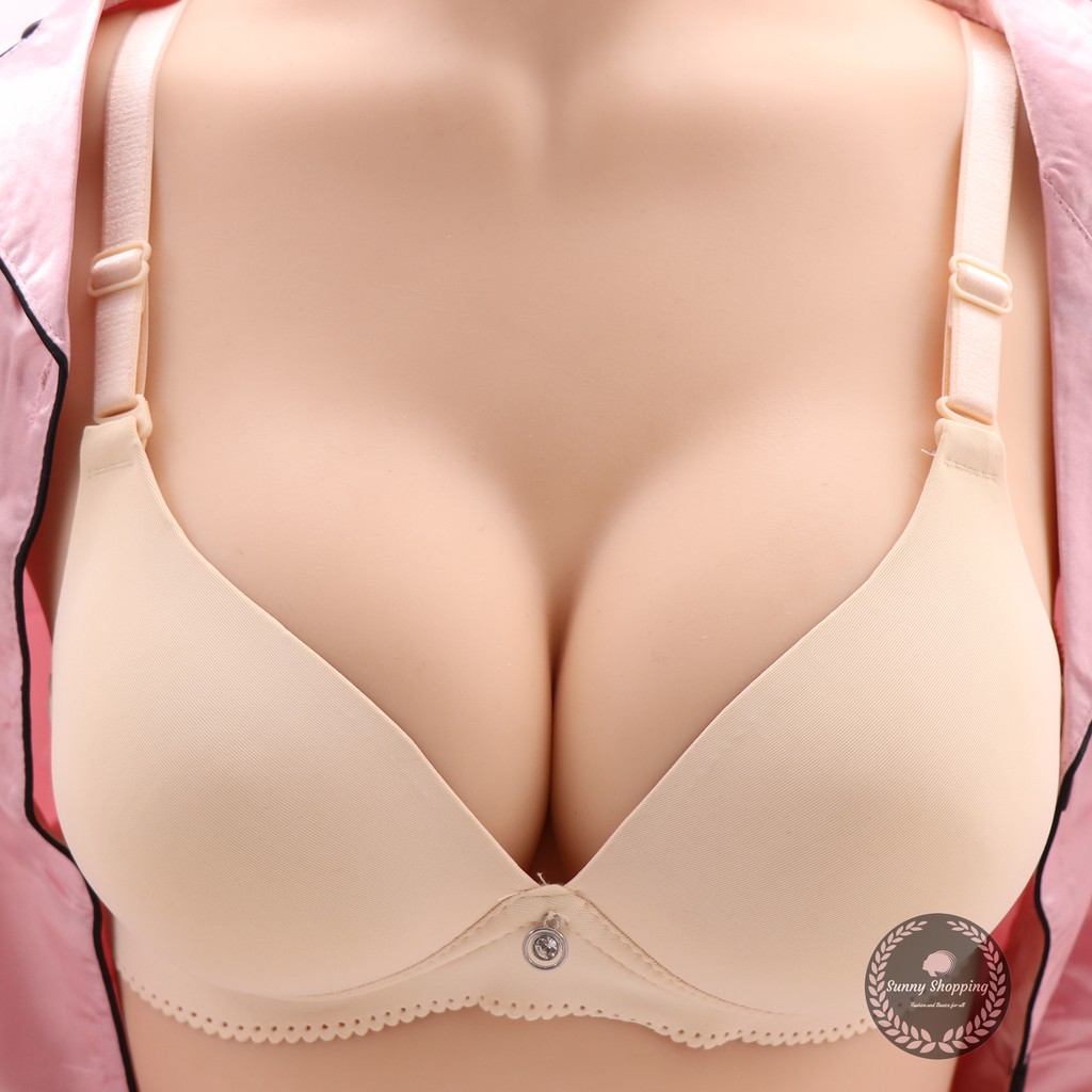 Sunny Cup A Seamless Nonwire Push Up Strapless Bra Size 32 38a 1612