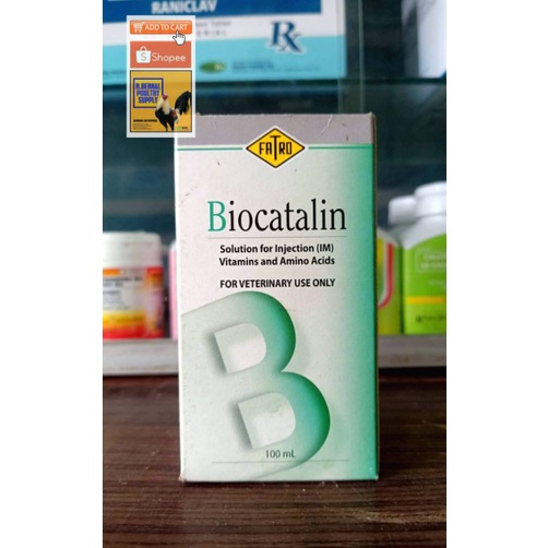 Biocatalin 100ml Vitamins and Amino Acids | Shopee Philippines