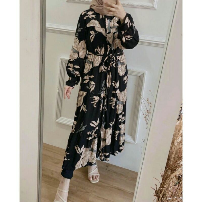 Riri MAXI DRESS Button | Shopee Philippines
