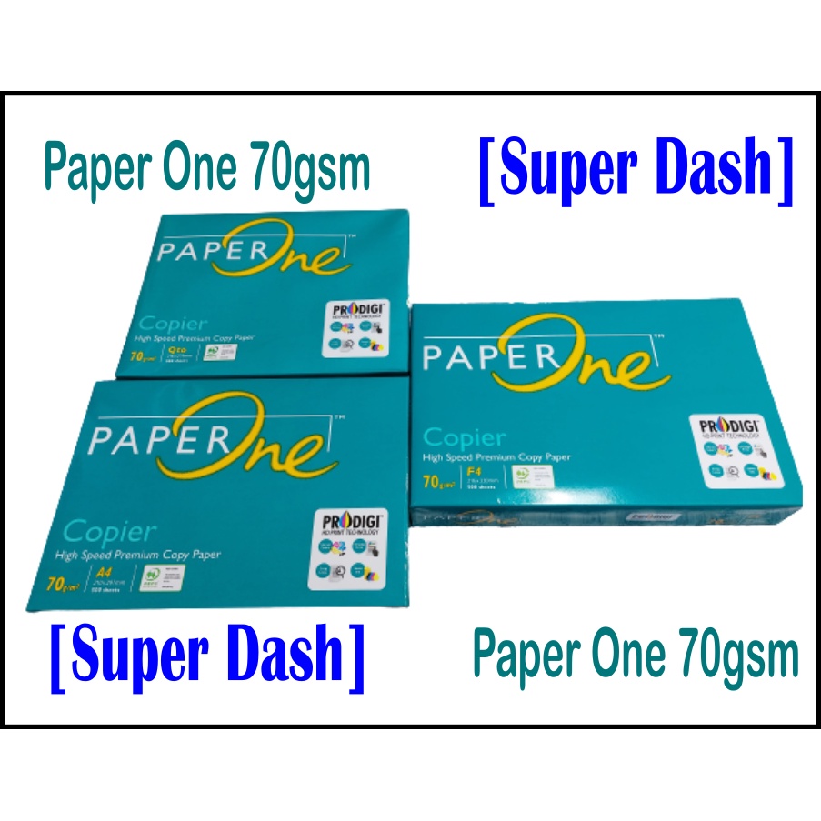 Paper One 70gsm Sub 20 Bond Paper [500sheet per Ream] Copier Copy Paper ...