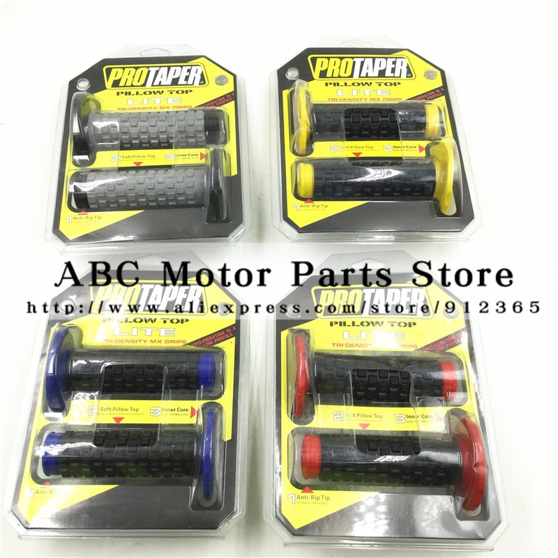 NEW PRO Taper Handle grips Motorcycle Protaper Dirt Pit Bike Motocross ...