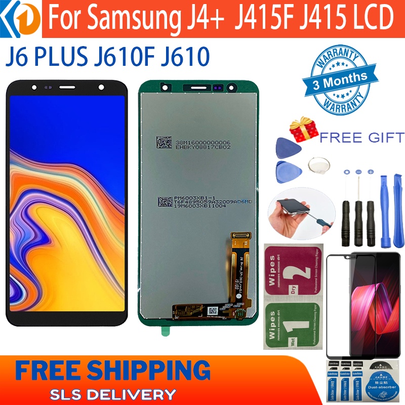 Original For Samsung Galaxy J4+ 2018 J4 Plus J415 J415F J410 J6 Prime ...