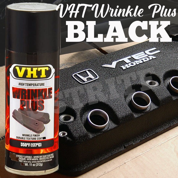 VHT BLACK Wrinkle Plus Spray Paint Spraypaint | Shopee Philippines