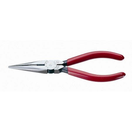 KEIBA Long Nose Pliers 6 "Model T-306S Thin Handle With Spring Genuine Japanese Kibba 1 | Shopee ...