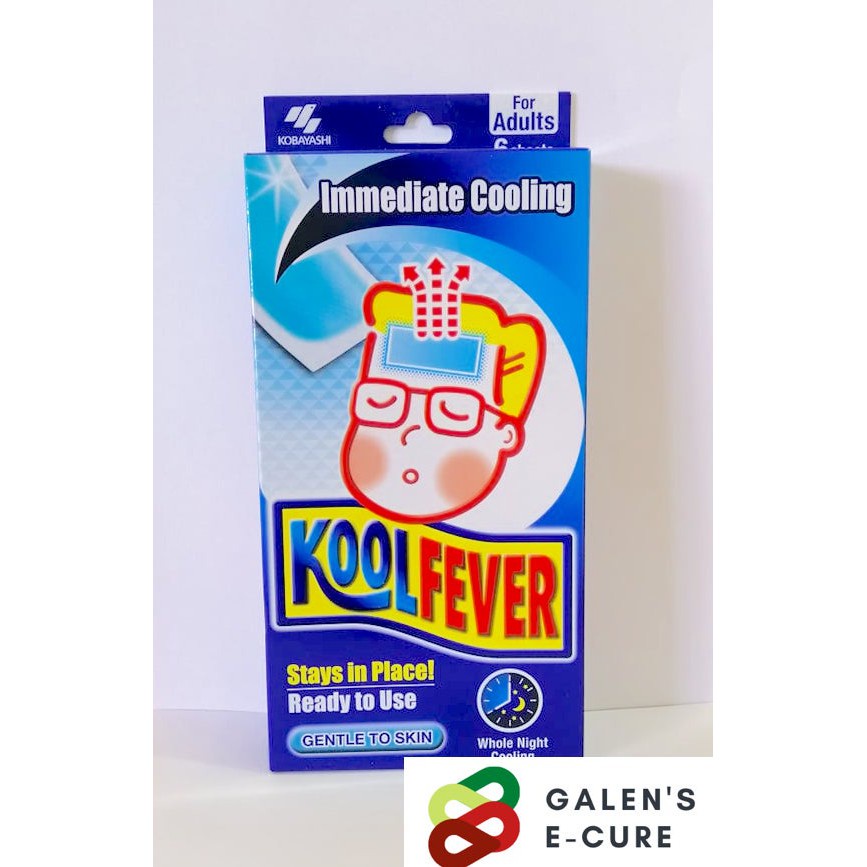 Kool Fever for Adults (3 packs per box) | Shopee Philippines