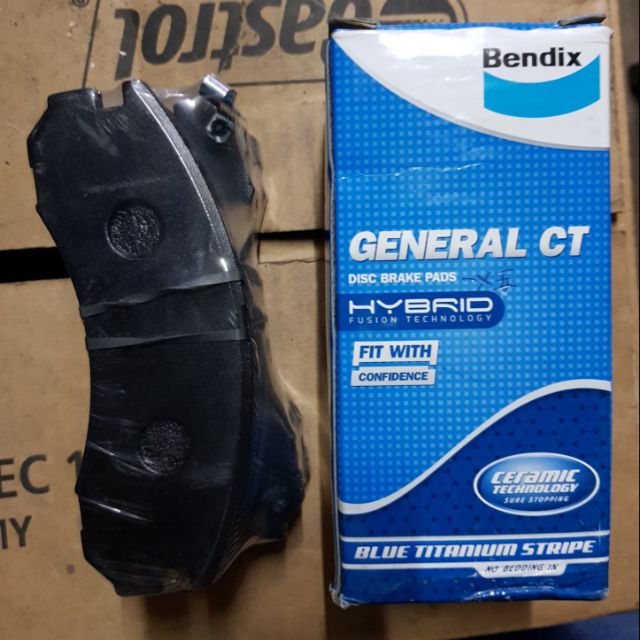 Bendix Mitsubishi Pajero Intercooler Fieldmaster, Montero 1993-2003 FRONT/REAR Brake Pads ...