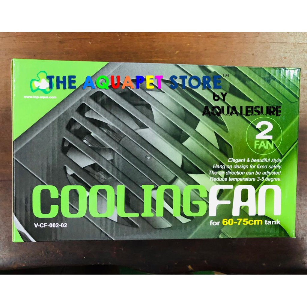 Top Dual Cooling Fan (2fan for 60-75cm tank) | Shopee Philippines