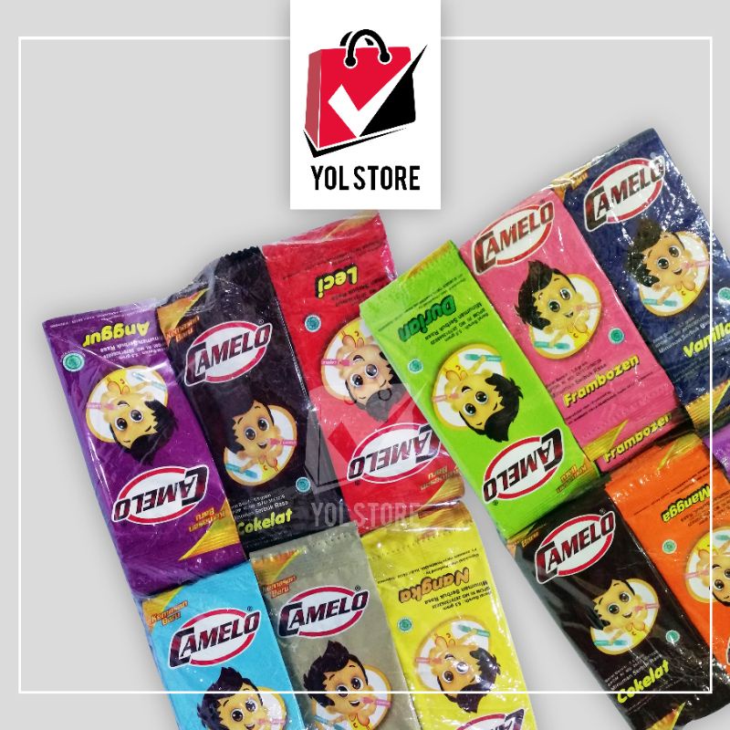 CAMELO INJECT ICE POWDER 240 PCS (11 Flavors) | Shopee Philippines