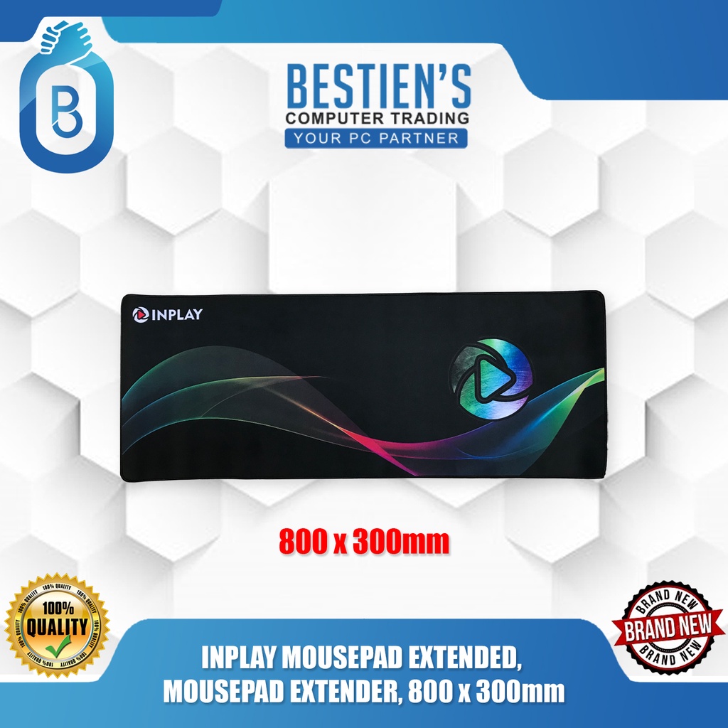 INPLAY MOUSEPAD EXTENDED, MOUSEPAD EXTENDER, 800x300mm | Shopee Philippines