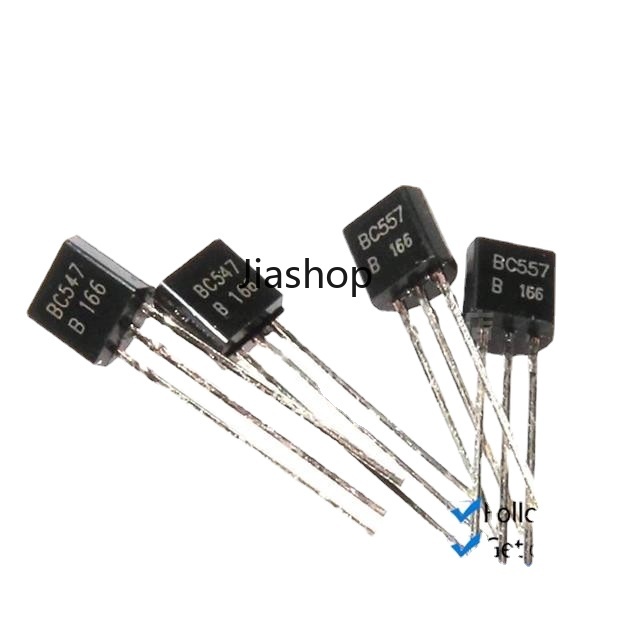 50Pcs BC547 + BC557 Each 50Pcs BC547B BC557B NPN PNP Transistor TO-92 Power Triode Transistor ...