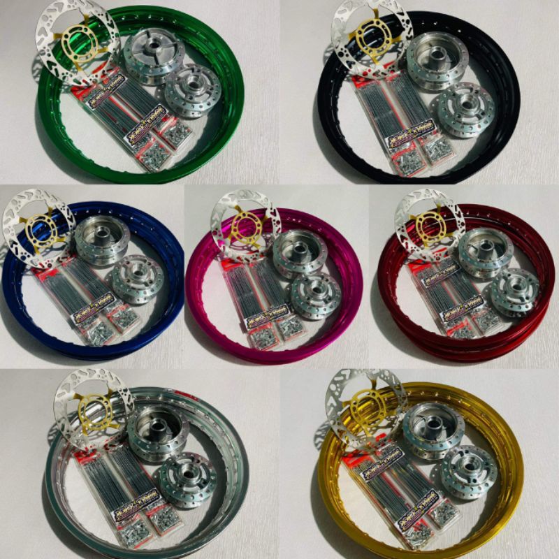 Rim Set Xrm, Wave 125,Wave100,Rs125,Honda Gilas | Shopee Philippines