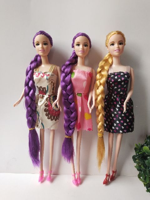 Long hair Doll With Shoes 30cm(random color) | Shopee Philippines