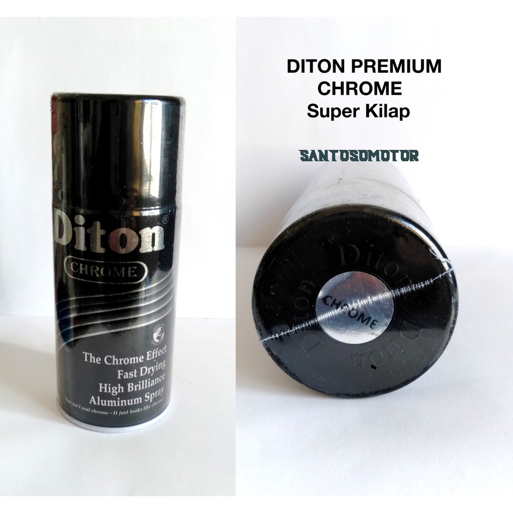 Diton Chrome ADT DC Super Shiny Chrome Spray Paint Metallic Looks 300cc ...