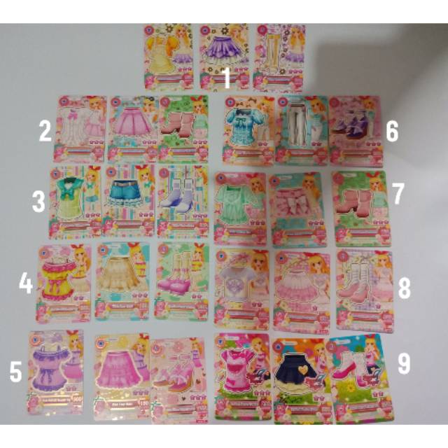 Aikatsu ichigo Card set | Shopee Philippines