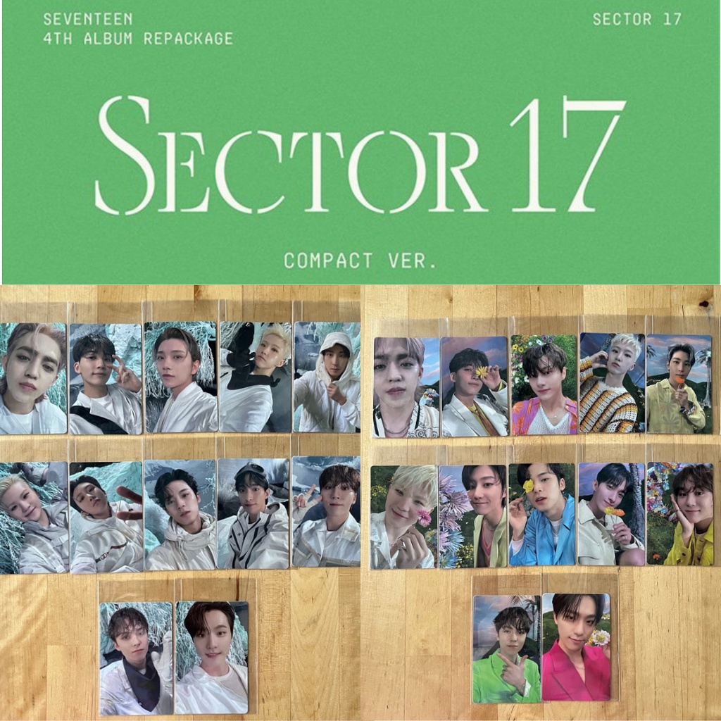 Seventeen - Sector 17 Compact Version Photocards | Shopee Philippines