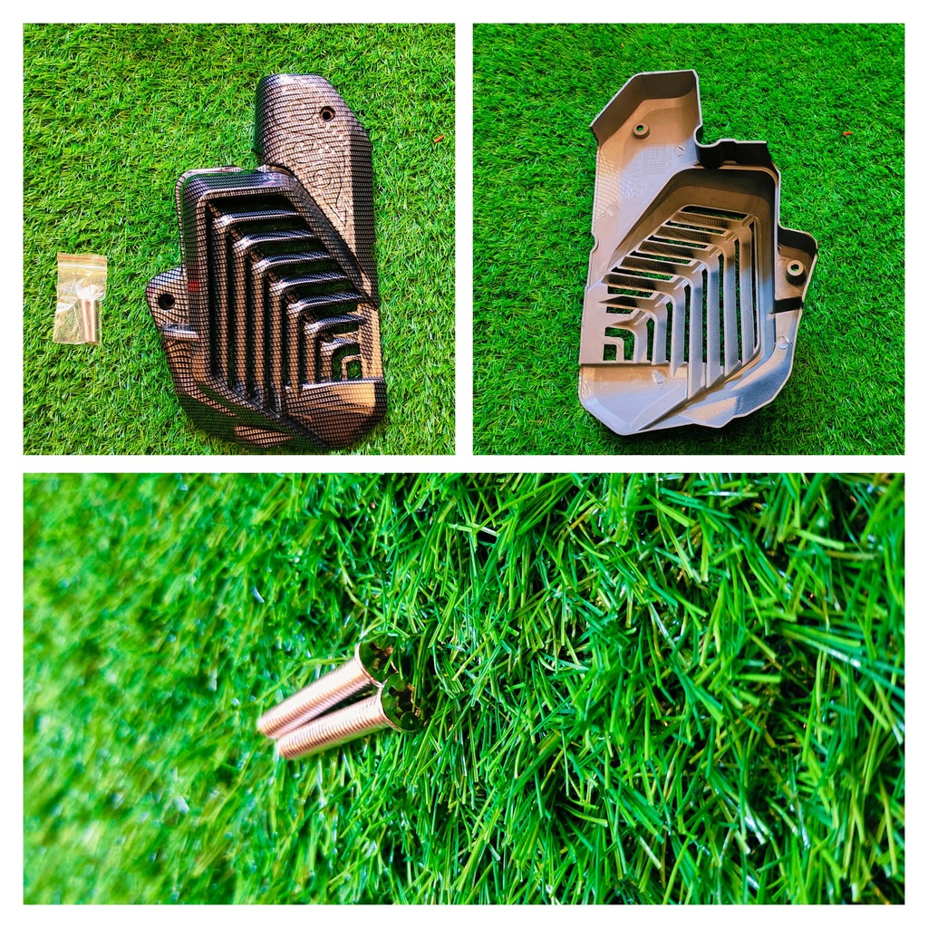 Honda PCX 160 radiator cover carbon garnish | Shopee Philippines