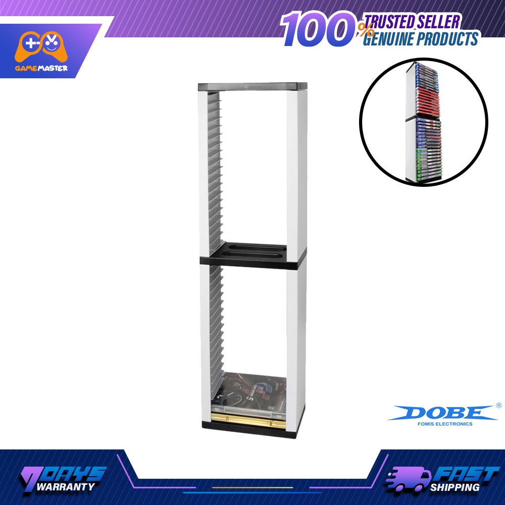 DOBE Original Storage Stand Rack For PlayStation 5 PS5, PS4, PS3, Blu ...