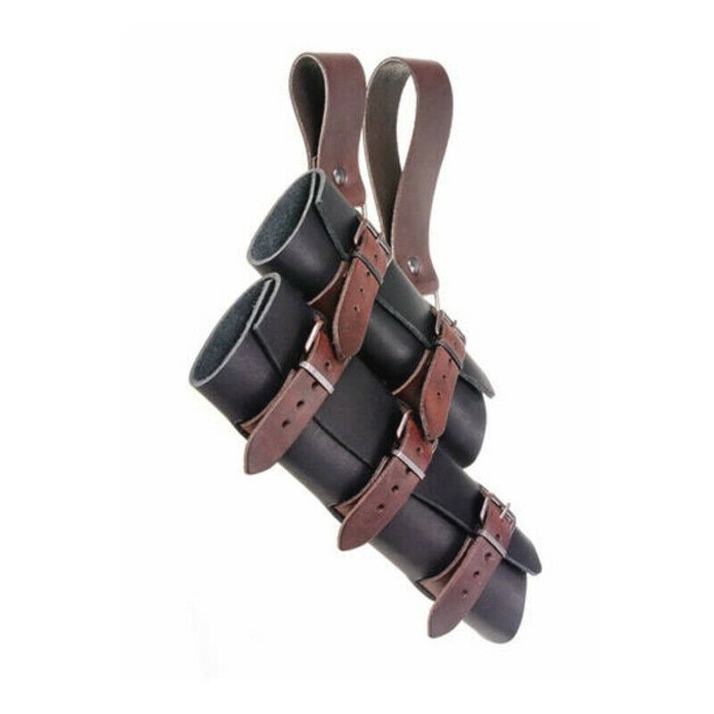 Sword Shoulder Costume PU Leather Back Sheath Scabbard Holder Rapier ...