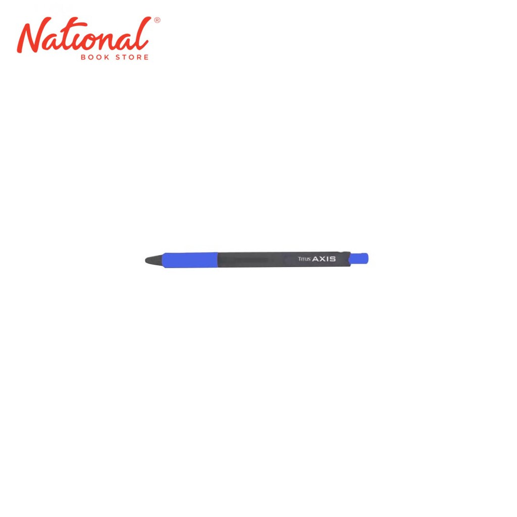Titus Axis Office Ballpoint Pen 0.7Mm Retractable, 04015881 Blue Barrel ...
