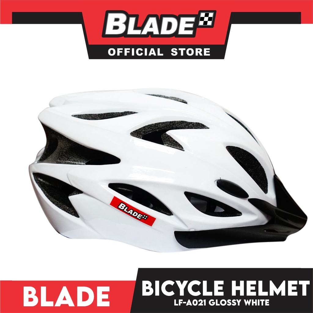 Blade Bicycle Helmet LF-A021 (Gloss White) | Shopee Philippines