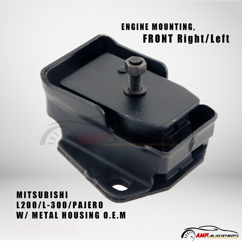 FRONT - Engine mounting FOR MITSUBISHI L200 / L300 / PAJERO Engine ...