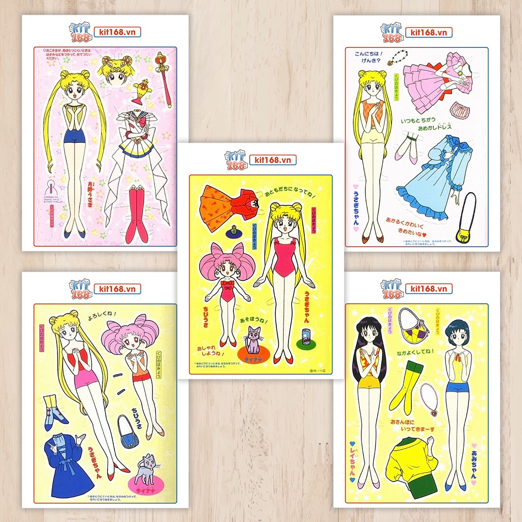 Handmade cut toy Paper Doll Set BBG 0018 | Shopee Philippines