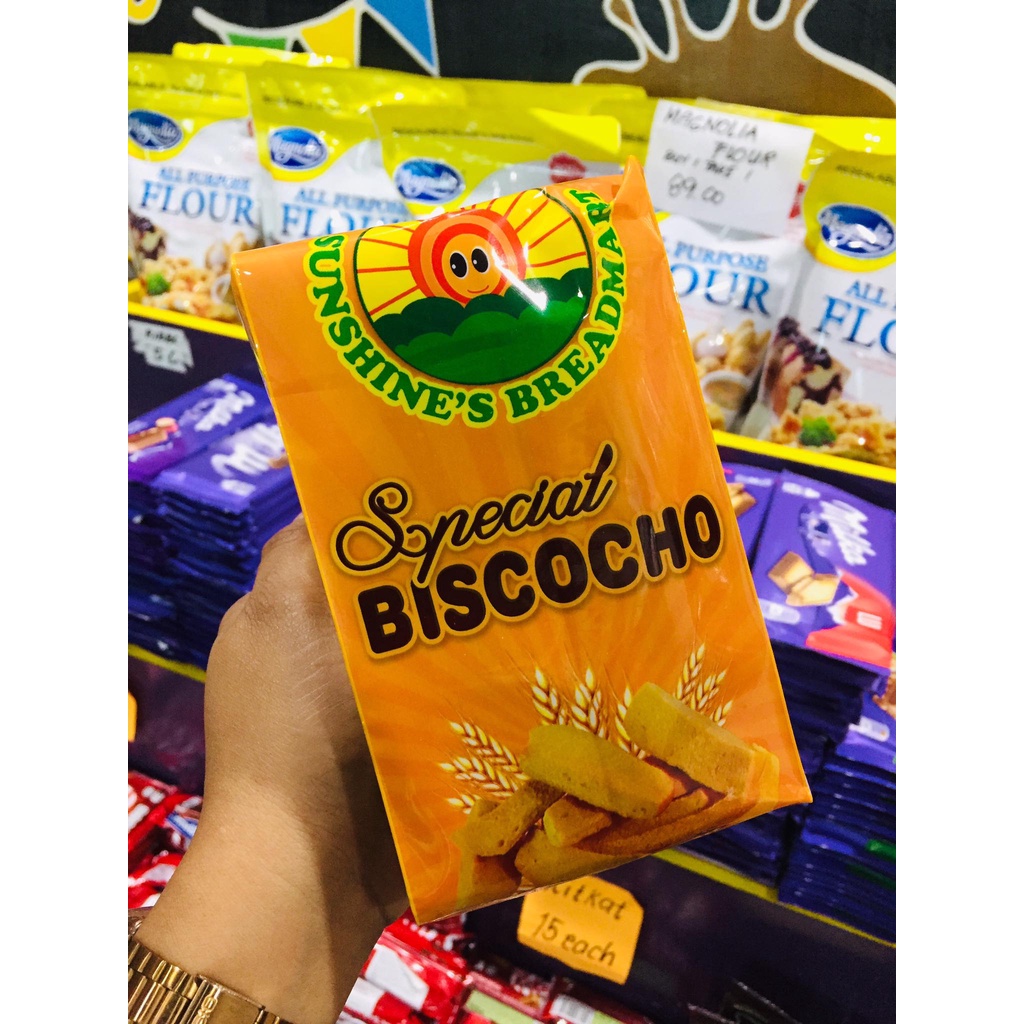 Sunshine's Breadmart Special Biscocho | Special Broas | Garlic Bread ...