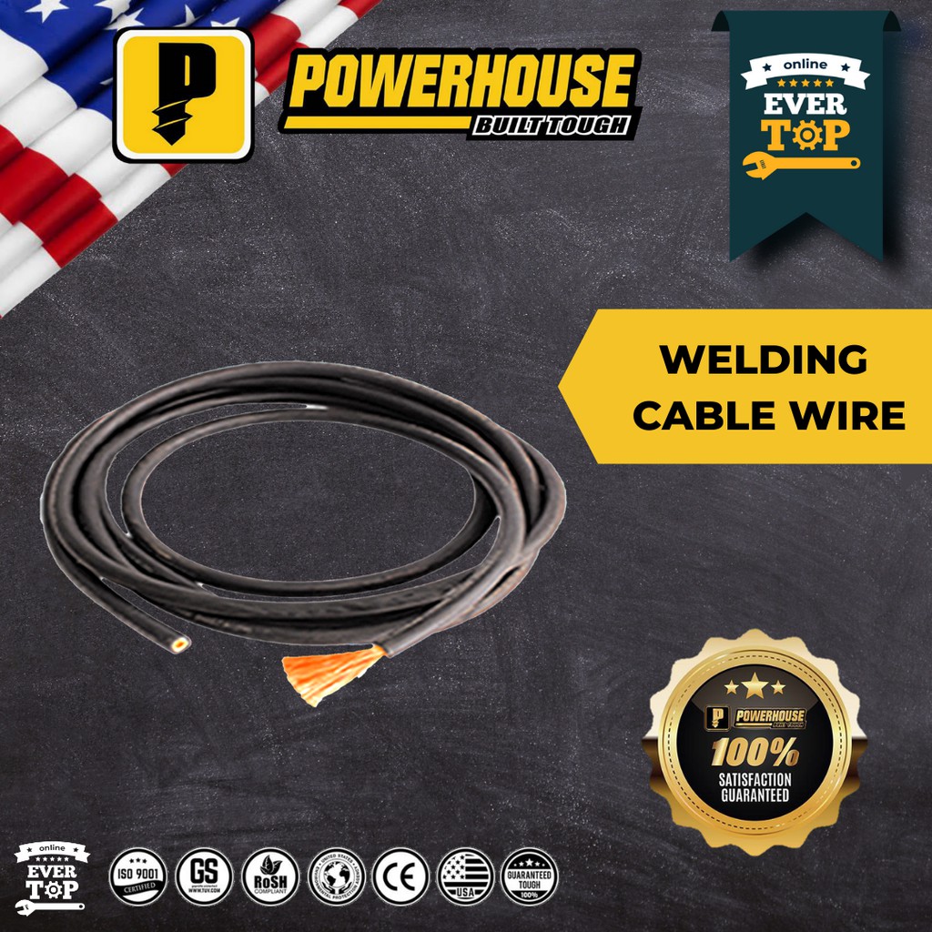 POWERHOUSE WELDING CABLE (COPPER WIRE) | Shopee Philippines