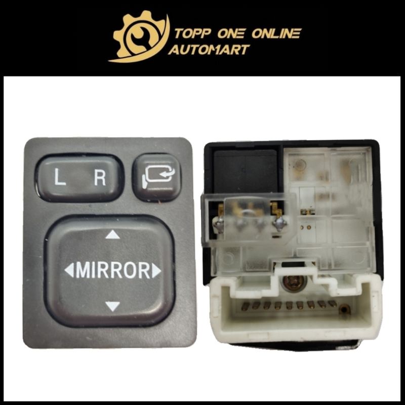 TOYOTA VIOS / HILUX / ALTIS SIDE MIRROR CONTROL SWITCH (WITH SIDE ...